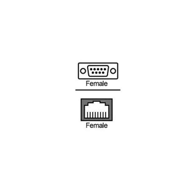 DB9 to RJ45 | RJ45 to Serial converter | RJ45 serial adapter