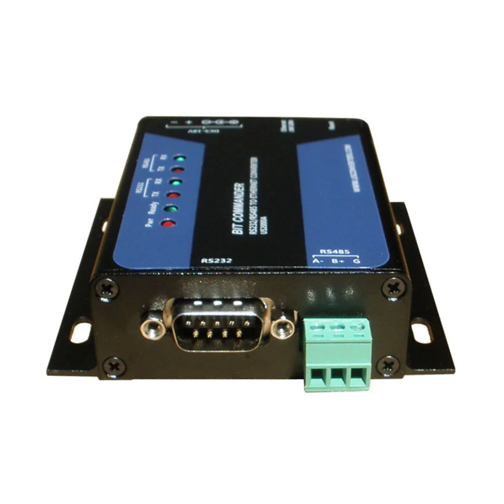 Serial to Ethernet adapter with RS232 and RS485 COM ports