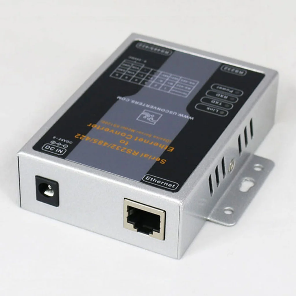 RS232 Ethernet Converter (RS232, RS485, RS422) - U.S. Converters LLC