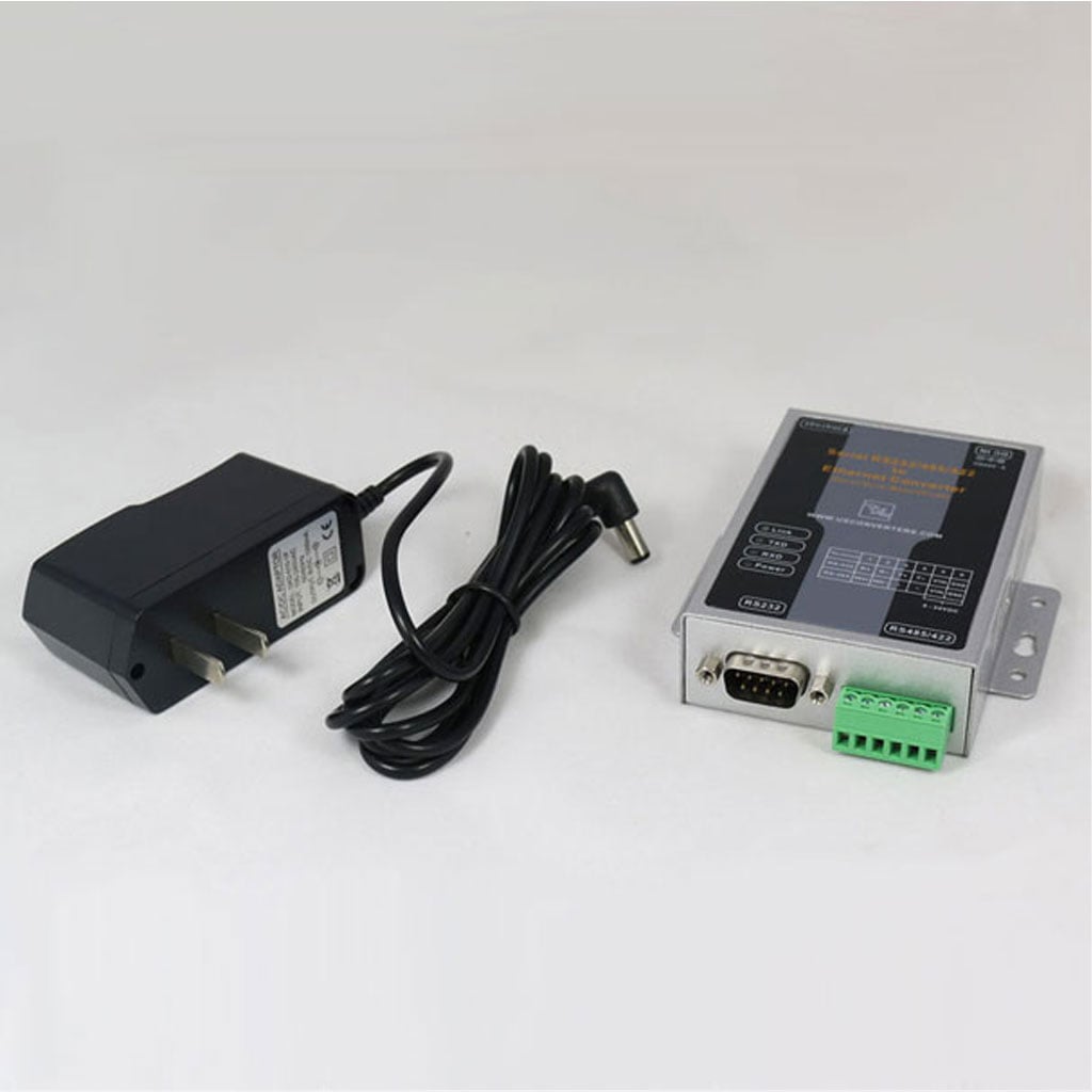 RS232 Ethernet Converter (RS232, RS485, RS422) - U.S. Converters LLC